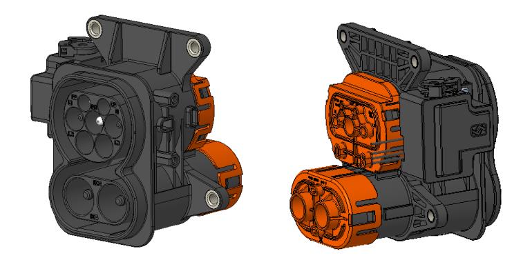 80A/125A/150A/200A/250A CCS2 Charging Socket - Zhengzhou Saichuan ...